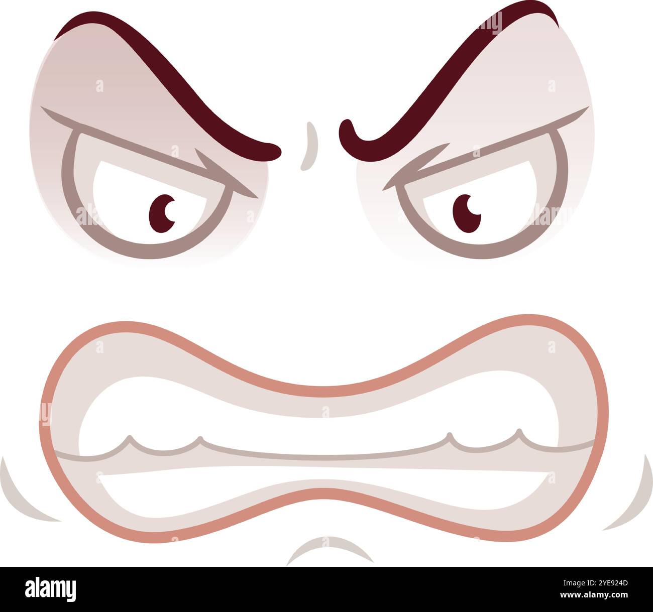 Cartoon face drawing Cut Out Stock Images & Pictures - Alamy