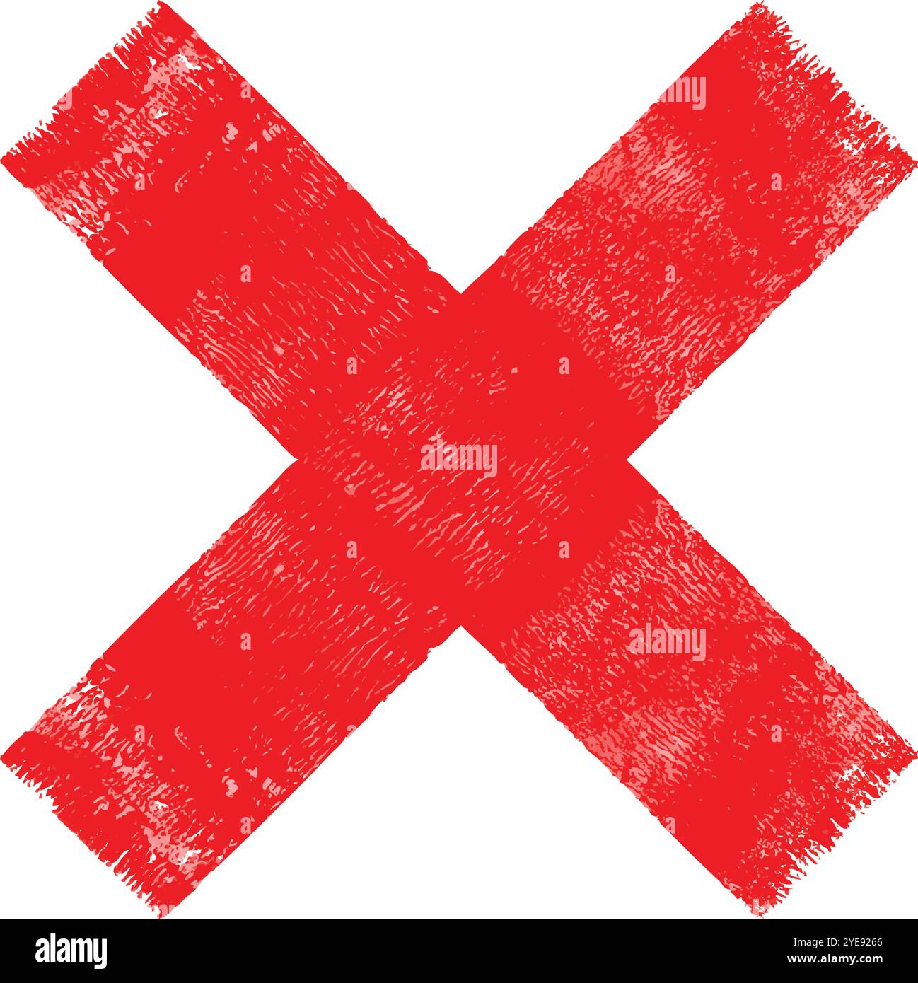 Red x symbol Cut Out Stock Images & Pictures - Alamy