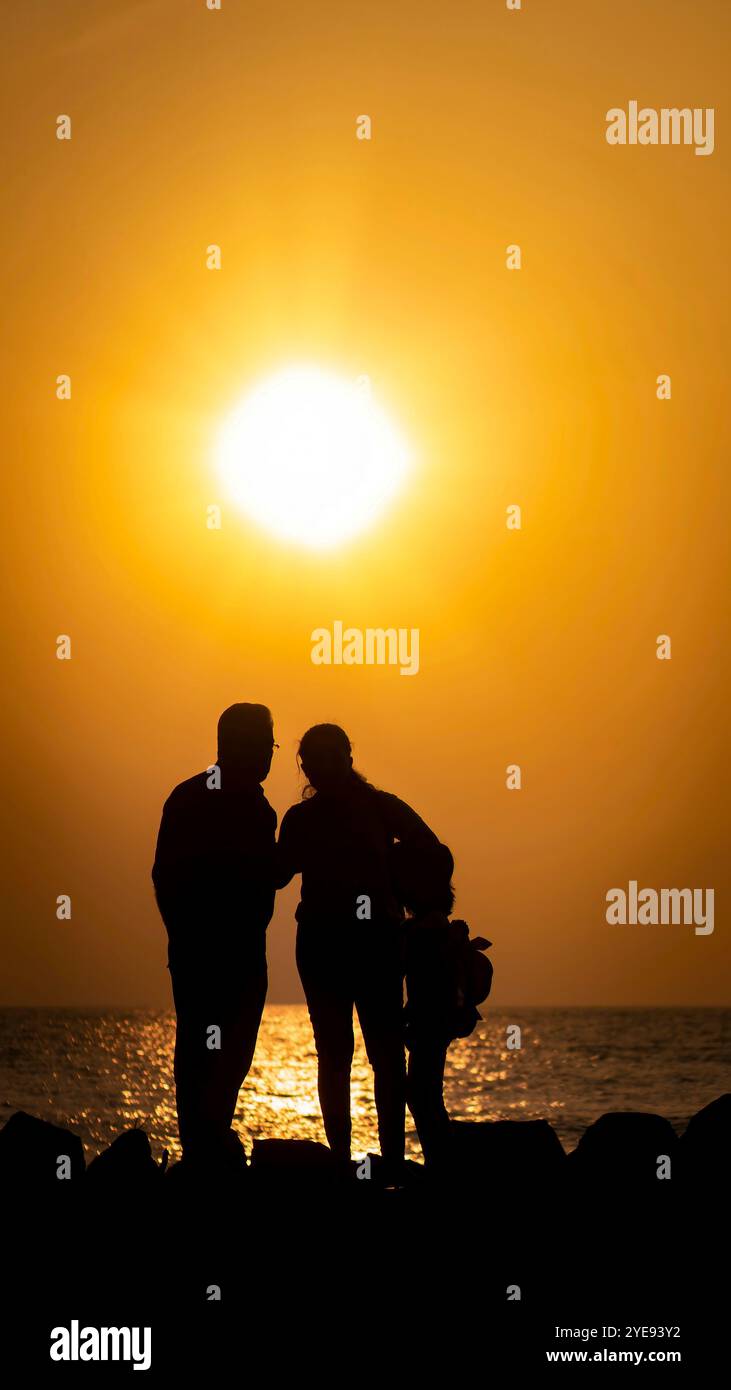 Golden Hour Playtime Stock Photo - Alamy