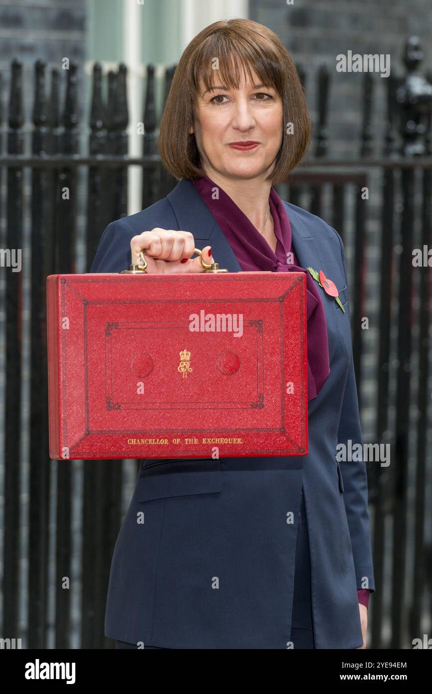 LONDON, UNITED KINGDOM - 30 October 2024. Chancellor Of the Exchequer ...
