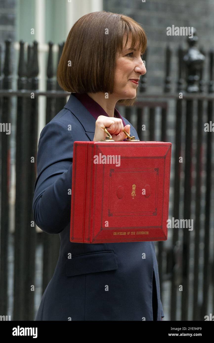 LONDON, UNITED KINGDOM - 30 October 2024. Chancellor Of the Exchequer ...