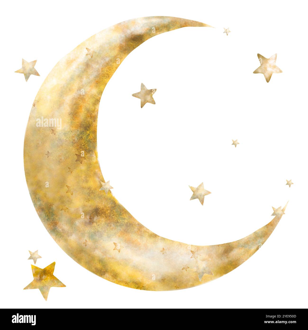 Crescent Moon Stars