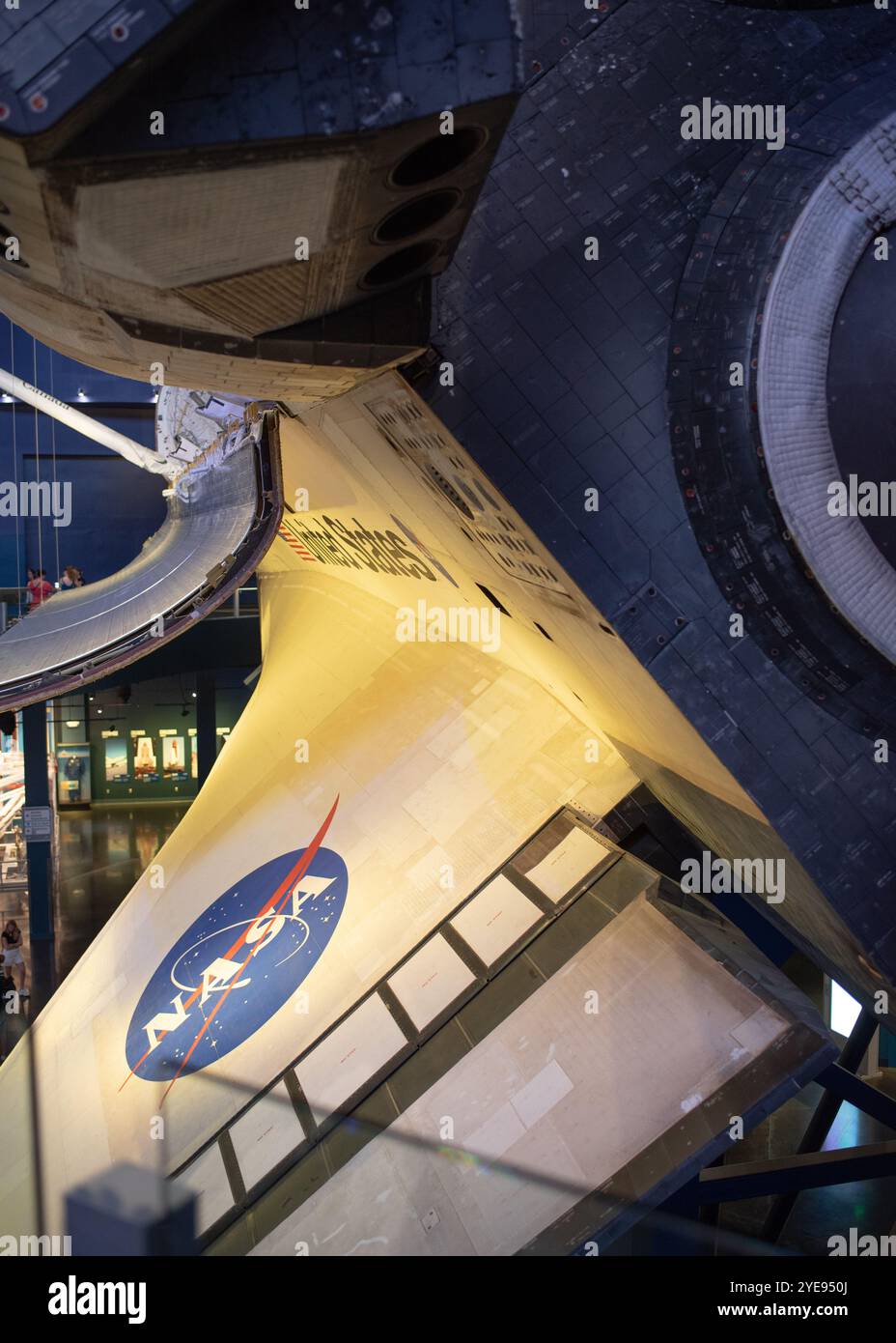 Atlantis shuttle wing at Kennedy Space Center, Cape Canaveral, Florida ...