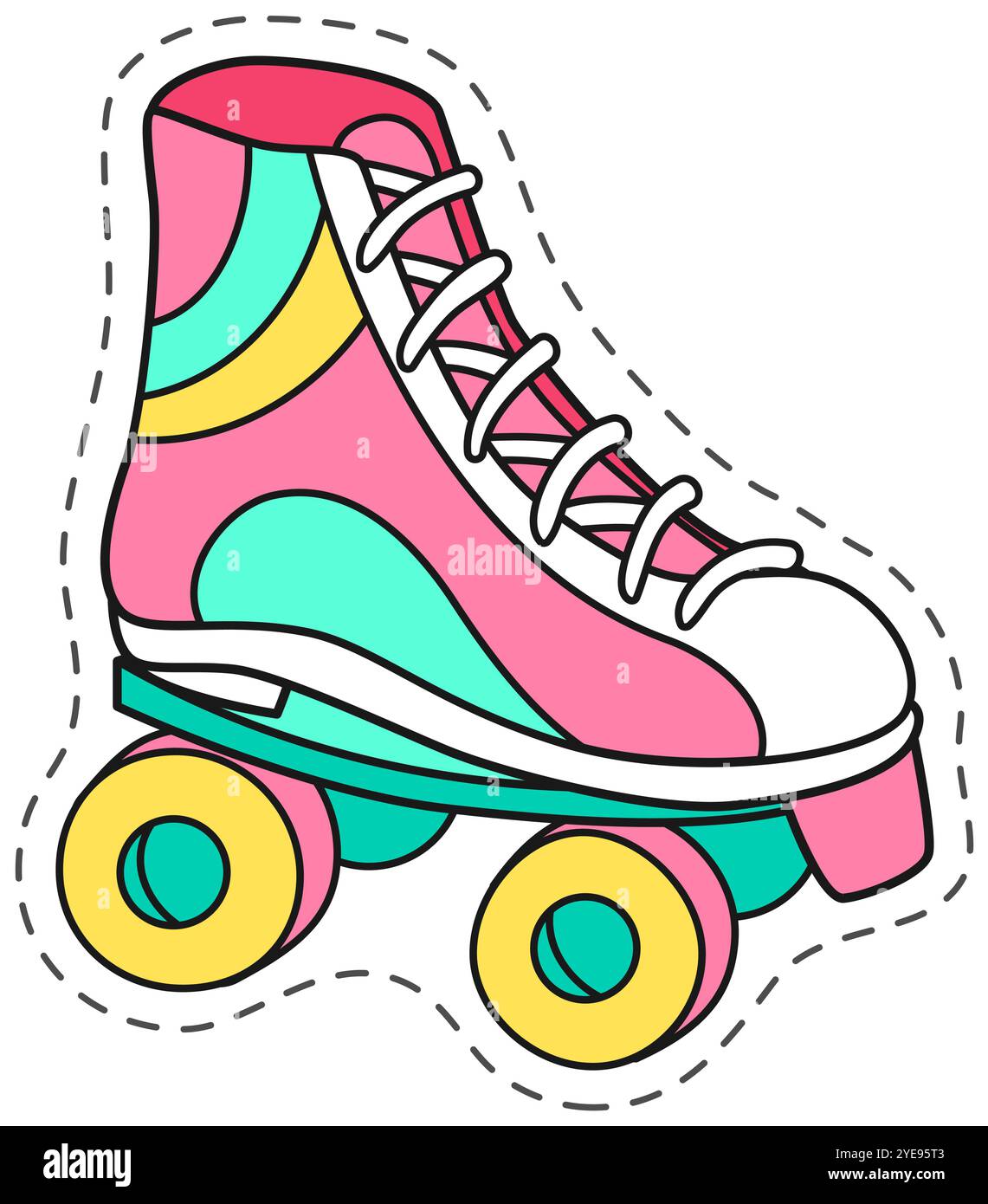 Dashed outline hi-res stock photography and images - Alamy