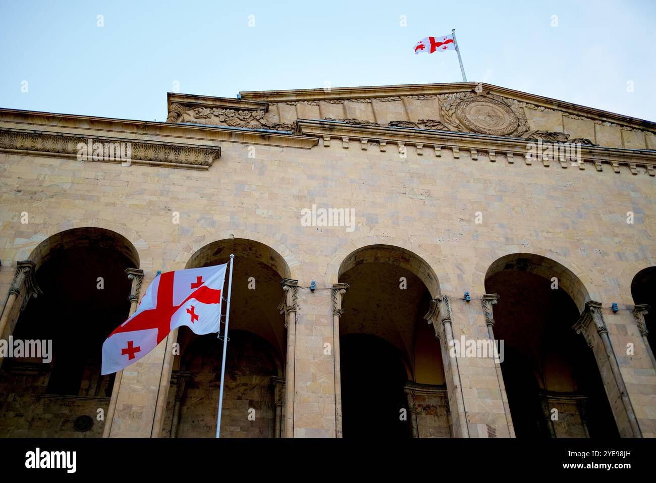Parliament of Georgia Building, national legislature located in ...