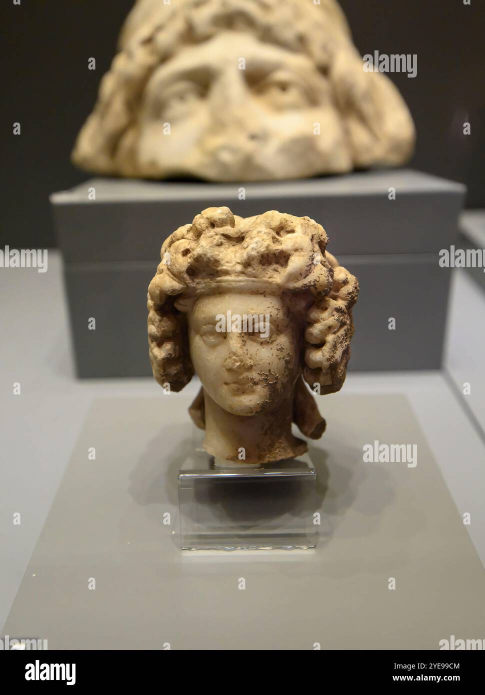 Aydin, Turkey. Aydin Archaeological Museum. The Museum contains statues ...