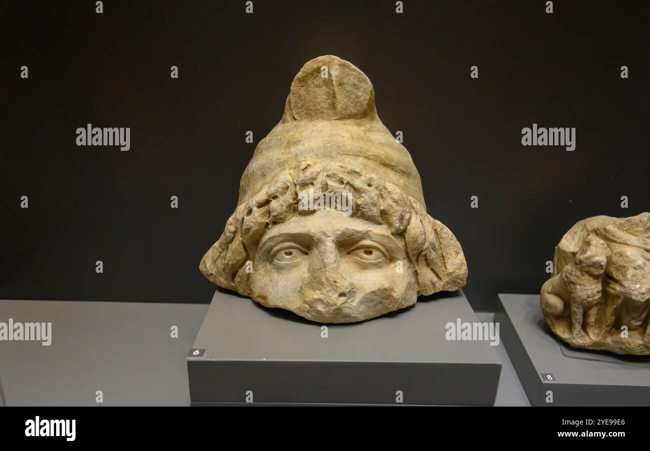 Aydin, Turkey. Aydin Archaeological Museum. The Museum contains statues ...