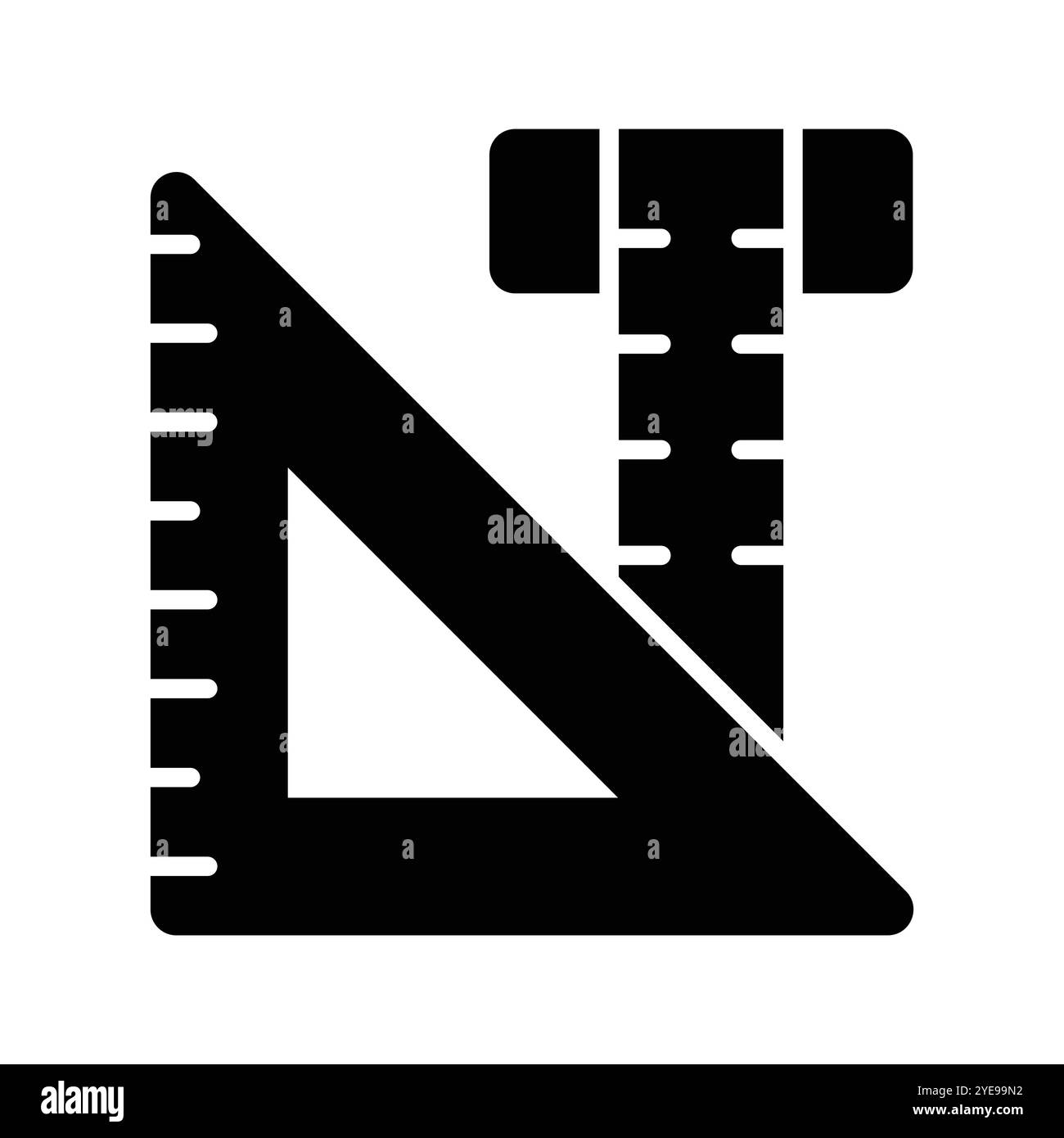 Vector measuring tools measuring tools rulers hi-res stock photography ...