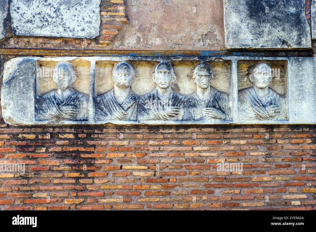 Tomb of Hilarus Fuscus in the ancient Appian way built by Appius ...