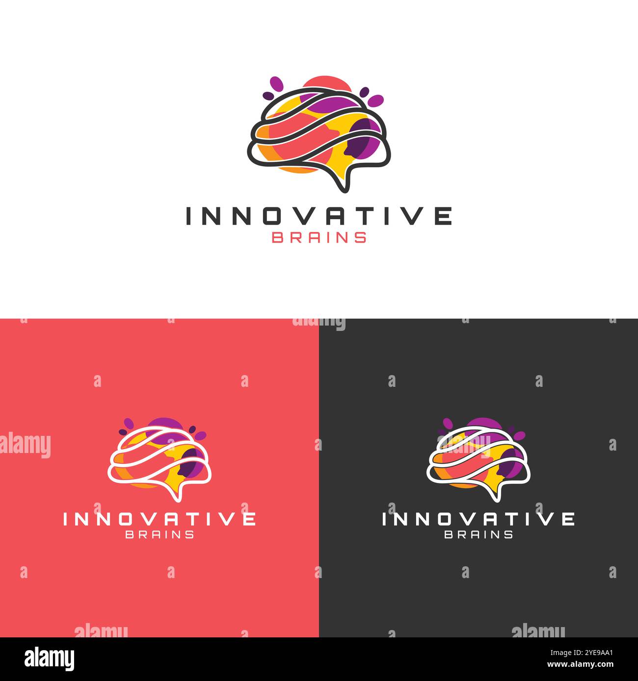 Innovative science logo hi-res stock photography and images - Alamy