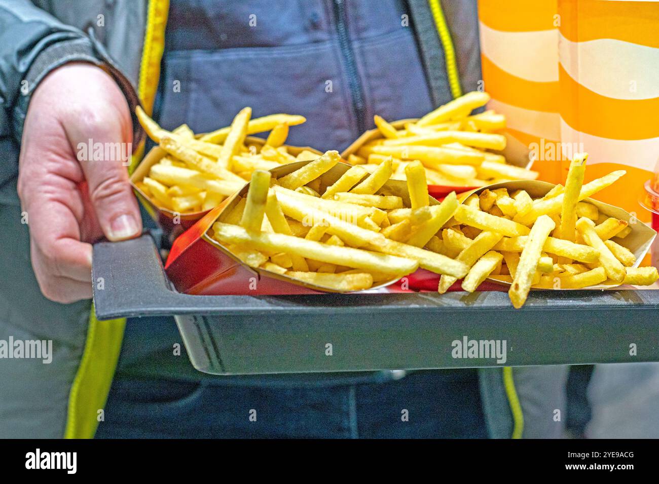 Drinks and snacks tray hi-res stock photography and images - Alamy
