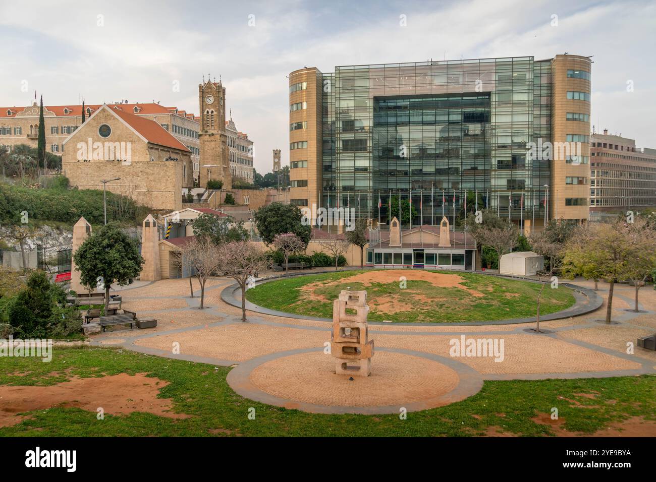 The building of United Nations Economic and Social Commission for West ...