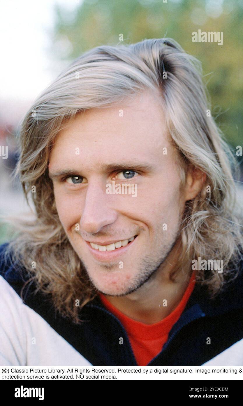 Bjorn Borg. Former world no 1 tennis player born june 6 1956. He became ...