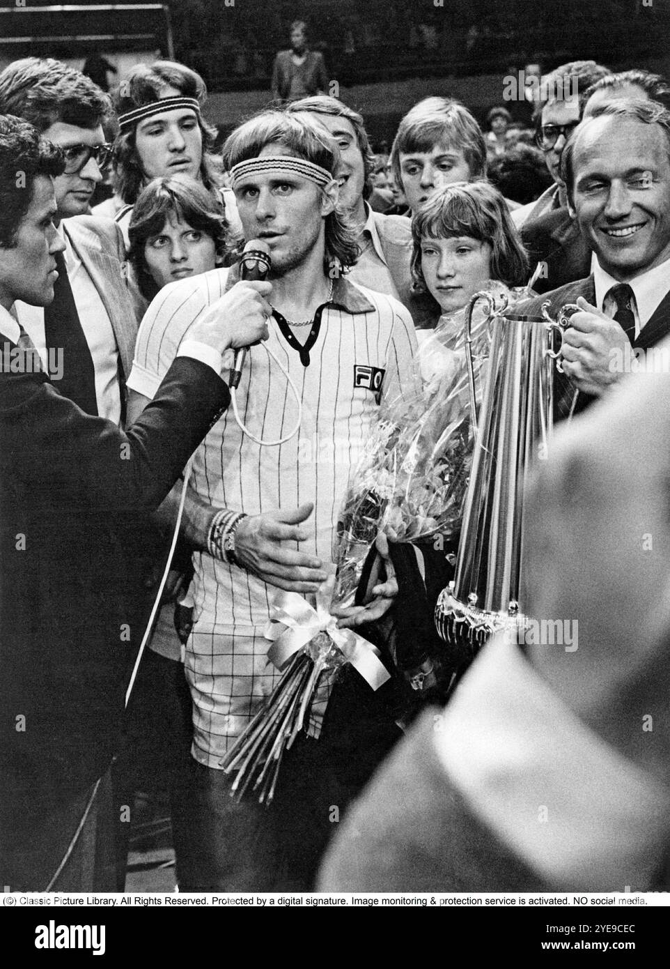 Bjorn Borg. Former world no 1 tennis player born june 6 1956. He became ...