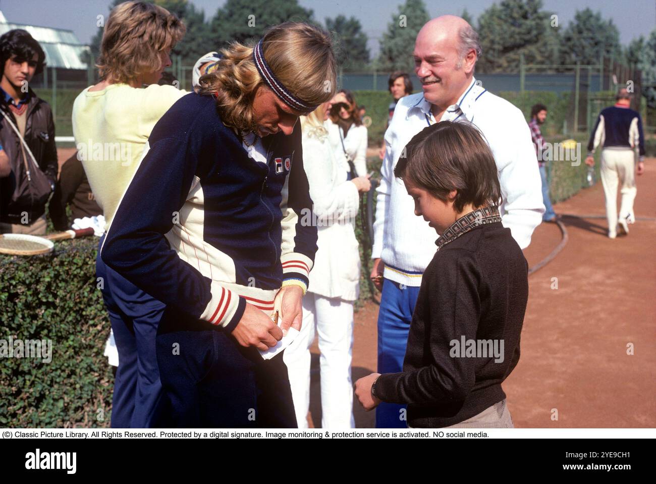 Bjorn Borg. Former world no 1 tennis player born june 6 1956. He became ...