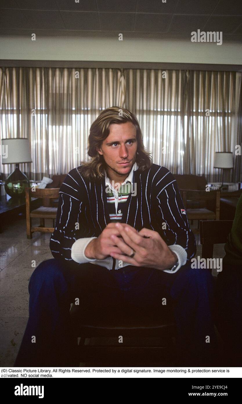 Bjorn Borg. Former world no 1 tennis player born june 6 1956. He became ...