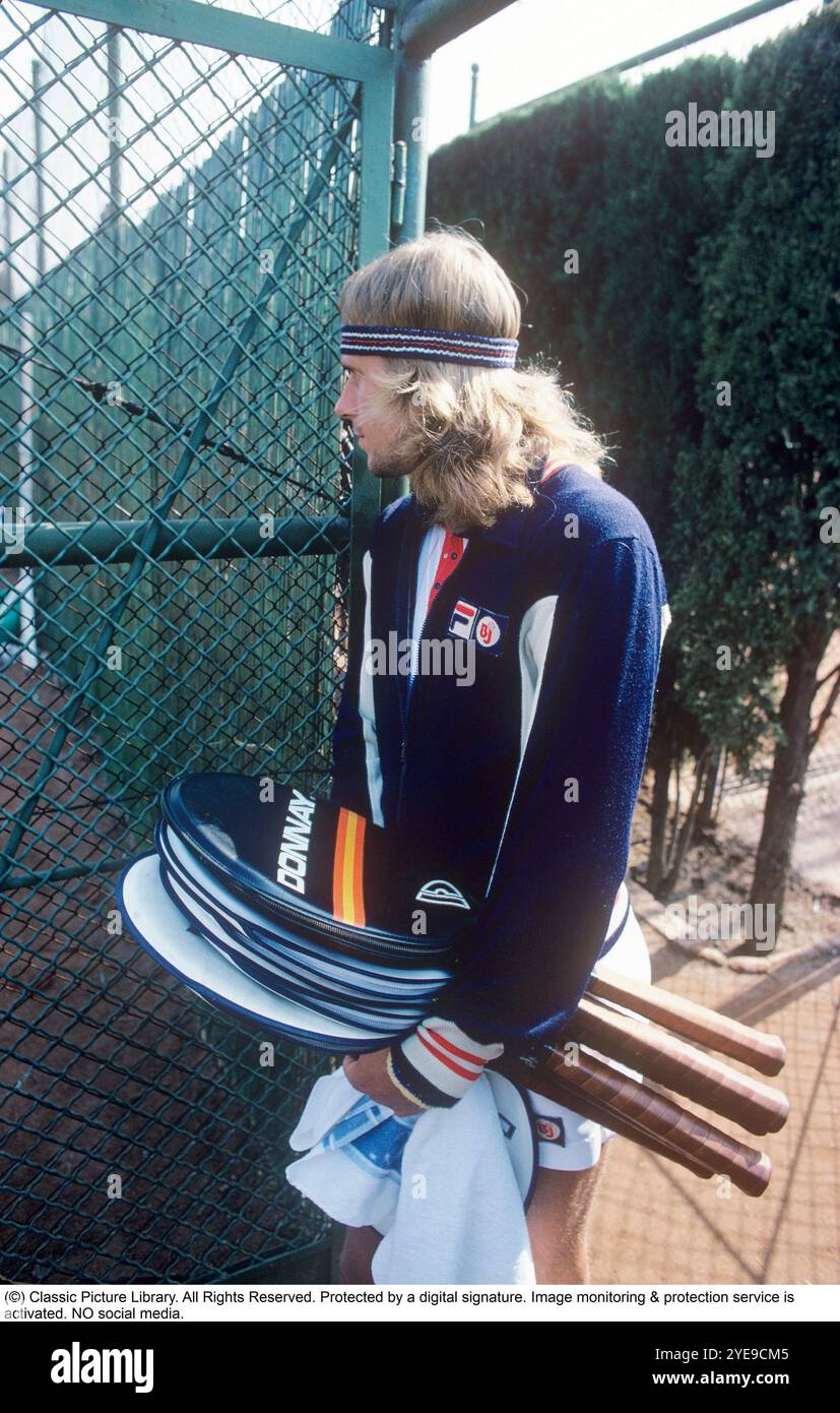 Bjorn Borg. Former world no 1 tennis player born june 6 1956. He became ...