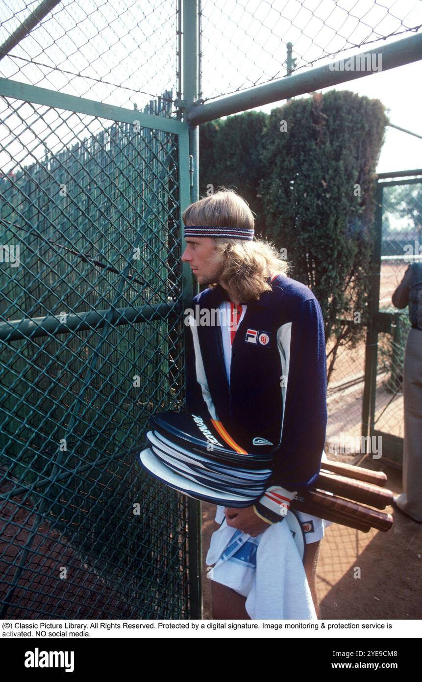 Bjorn Borg. Former world no 1 tennis player born june 6 1956. He became ...