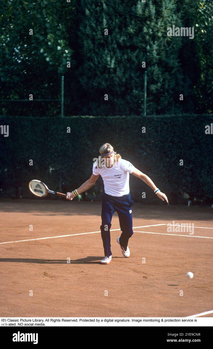 Bjorn Borg. Former world no 1 tennis player born june 6 1956. He became ...