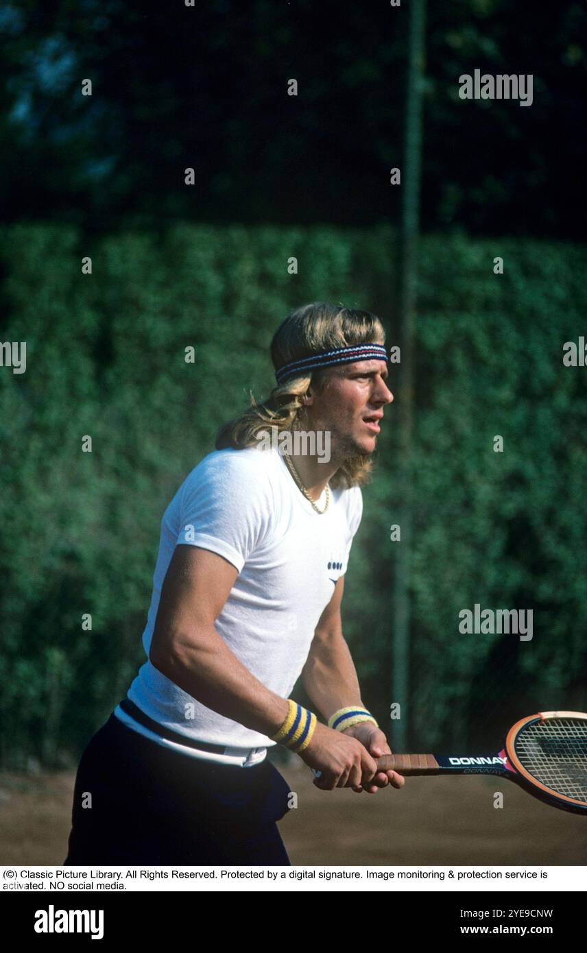Bjorn Borg. Former world no 1 tennis player born june 6 1956. He became ...