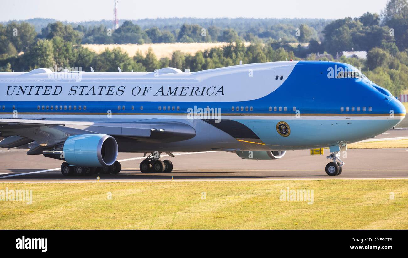 Reg:92-9000. UNITED STATES AIR FORCE. Boeing VC-25A Stock Photo - Alamy