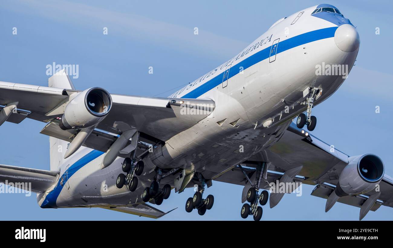 Reg: 73-1676. United States - US Air Force (USAF). Boeing E-4B Stock ... Reg: 73-1676. United States - US Air Force (USAF). Boeing E-4B Stock ...