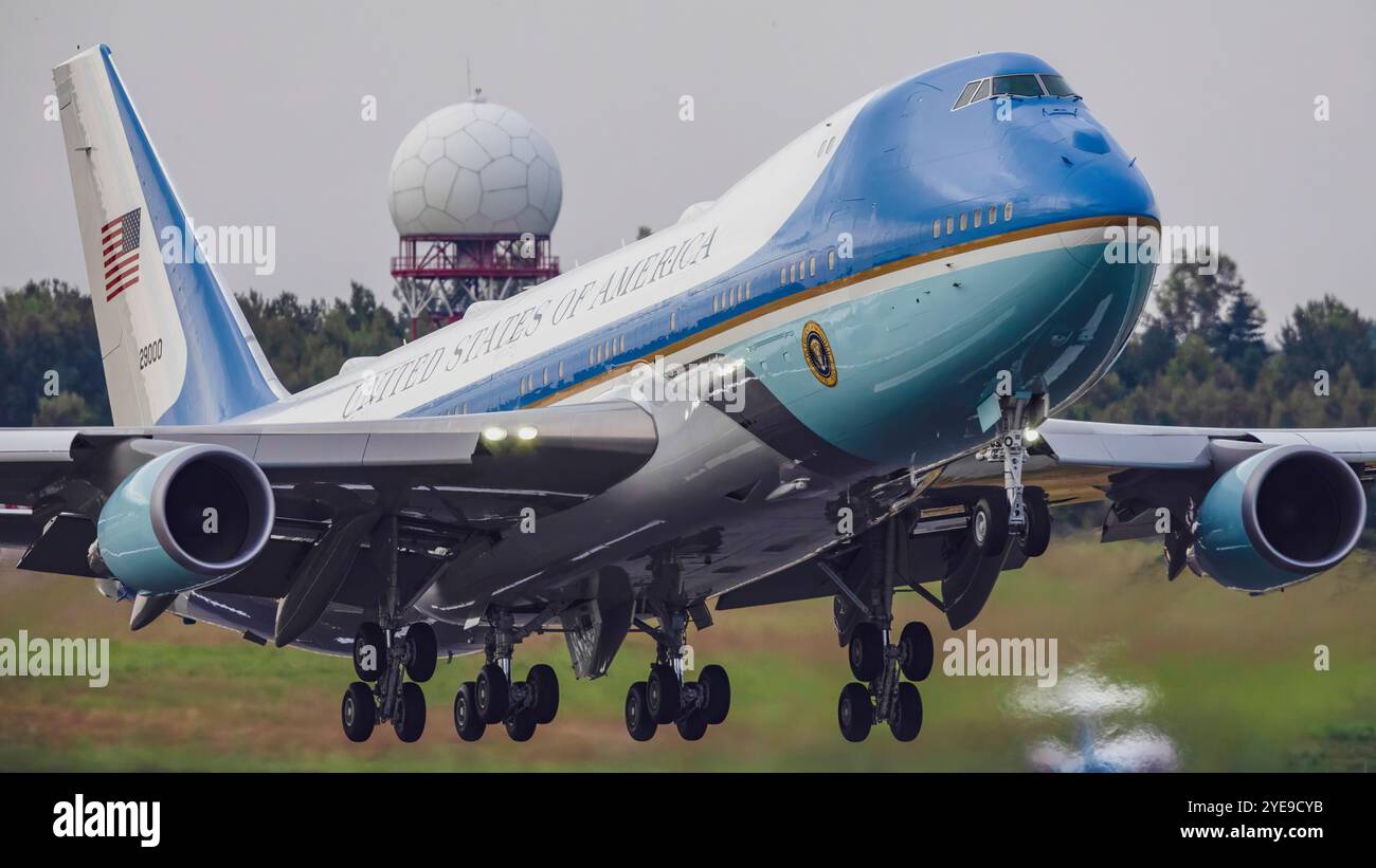 Reg:92-9000. UNITED STATES AIR FORCE. Boeing VC-25A Stock Photo - Alamy