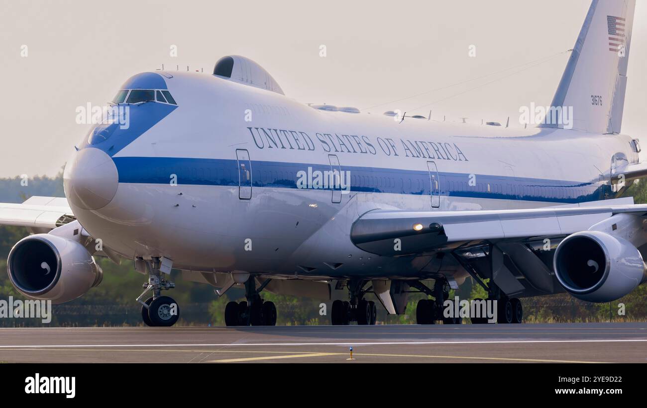Reg: 73-1676. United States - US Air Force (USAF). Boeing E-4B Stock ...