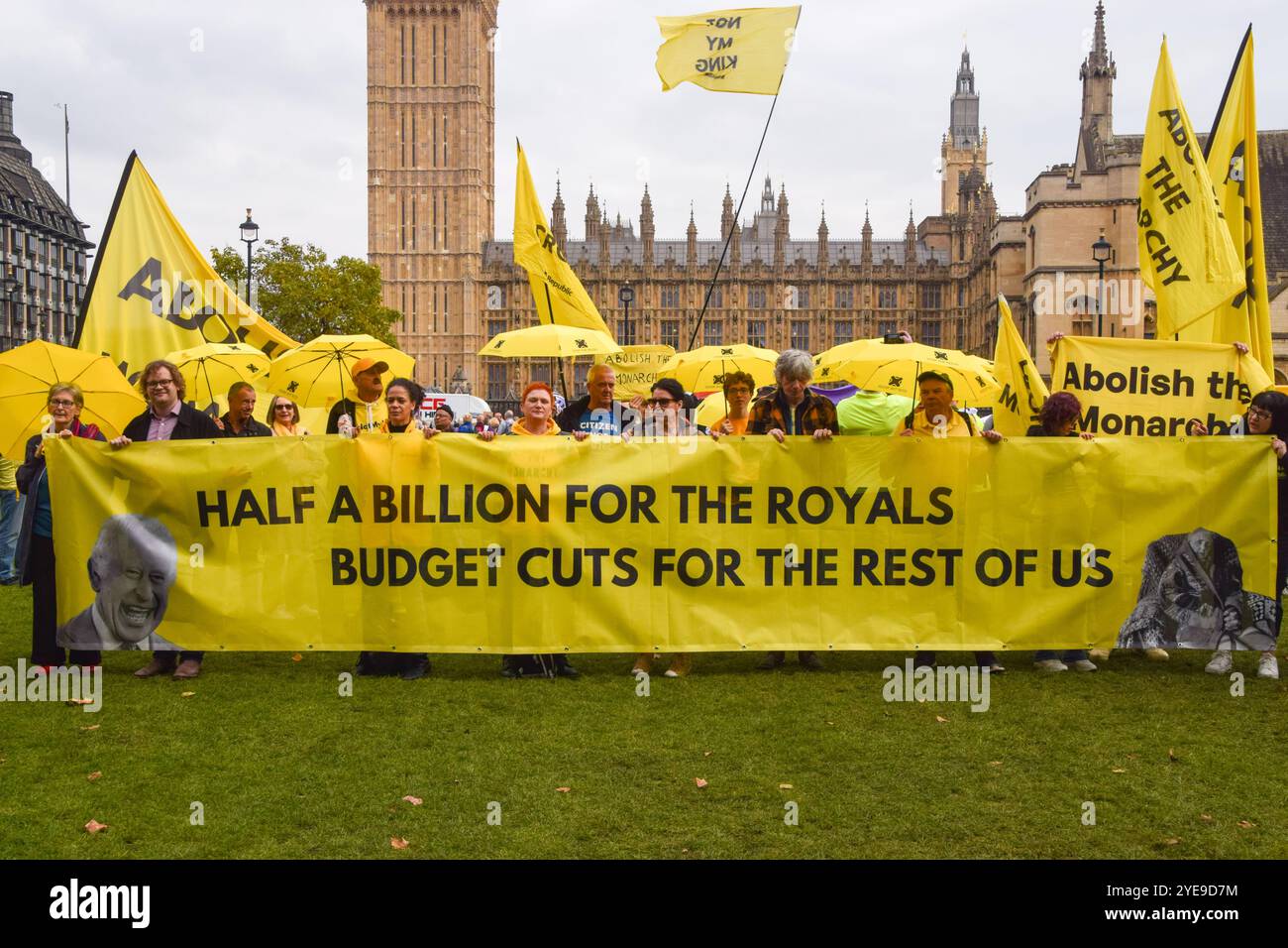 Republic stage anti monarchy protest hi-res stock photography and ...