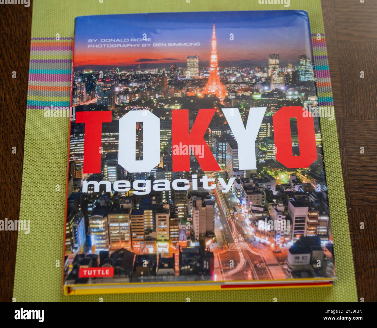 Tuttle Tokyo Megacity travel guide and coffee table book on the table ...