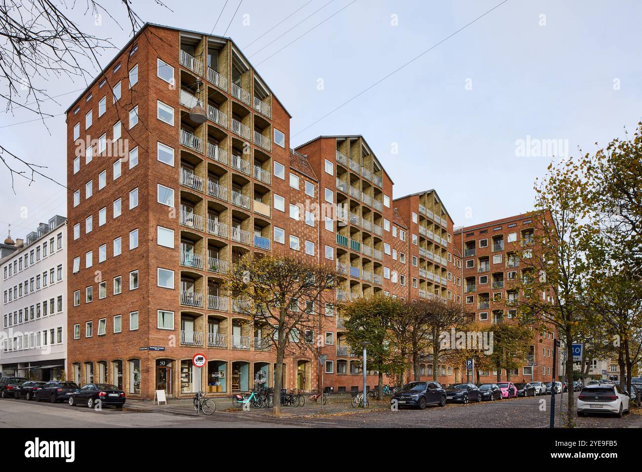 Dronningegården, designed by Kay Fisker, 1958; Dronningens Tværgade ...