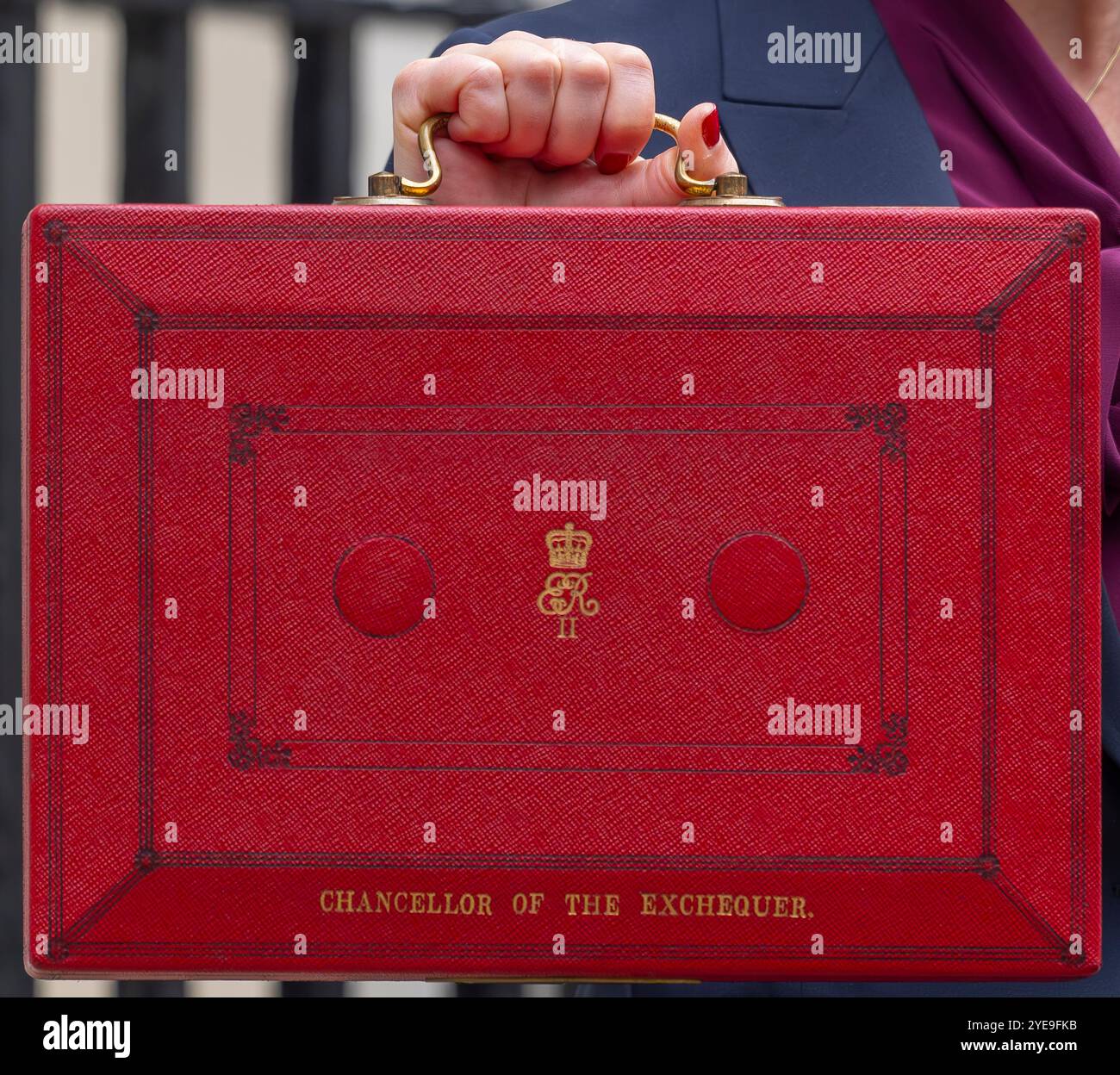 Downing Street, London, UK. 30th Oct, 2024. Chancellor of the Exchequer ...