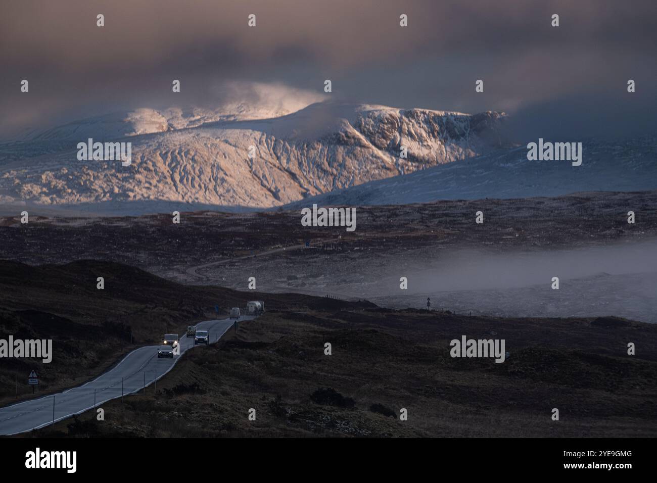 Traffic rannoch moor hi-res stock photography and images - Alamy