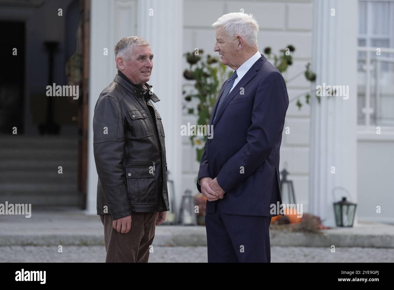 Sylvester Poff's great-grandsons Mike Sugrue (left) and his cousin Tomo ...