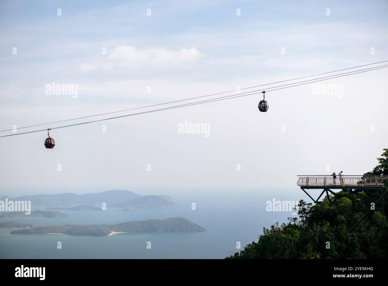Langkawi Skybridge Cable Car; Langkawi, Malaysia Stock Photo - Alamy
