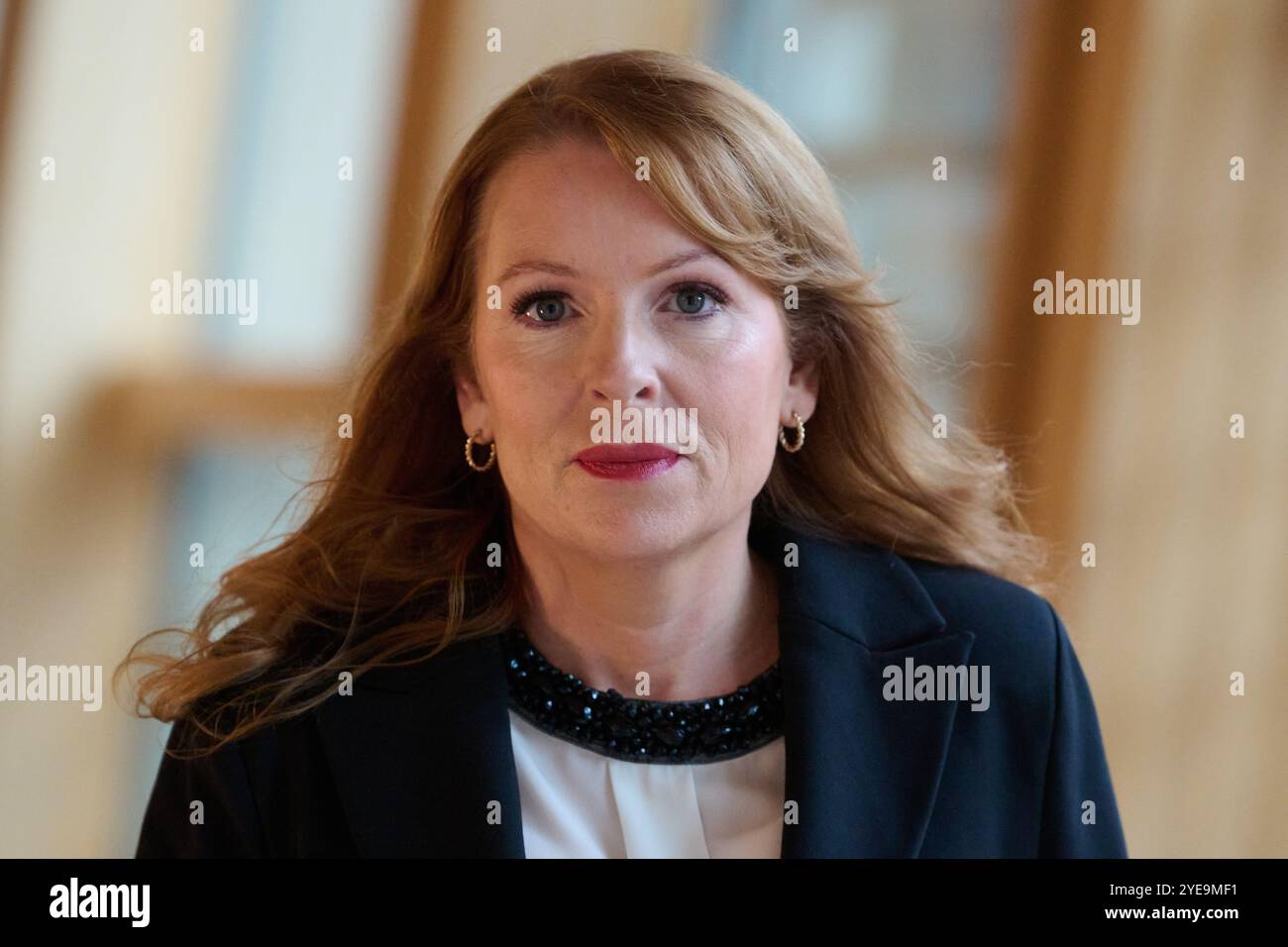 Edinburgh Scotland, UK 30 October 2024. Ash Regan MSP at the Scottish ...