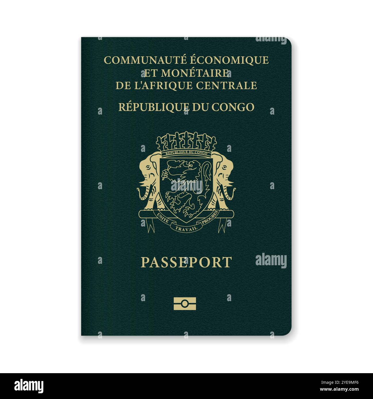 Congolese passport Stock Vector Images - Alamy