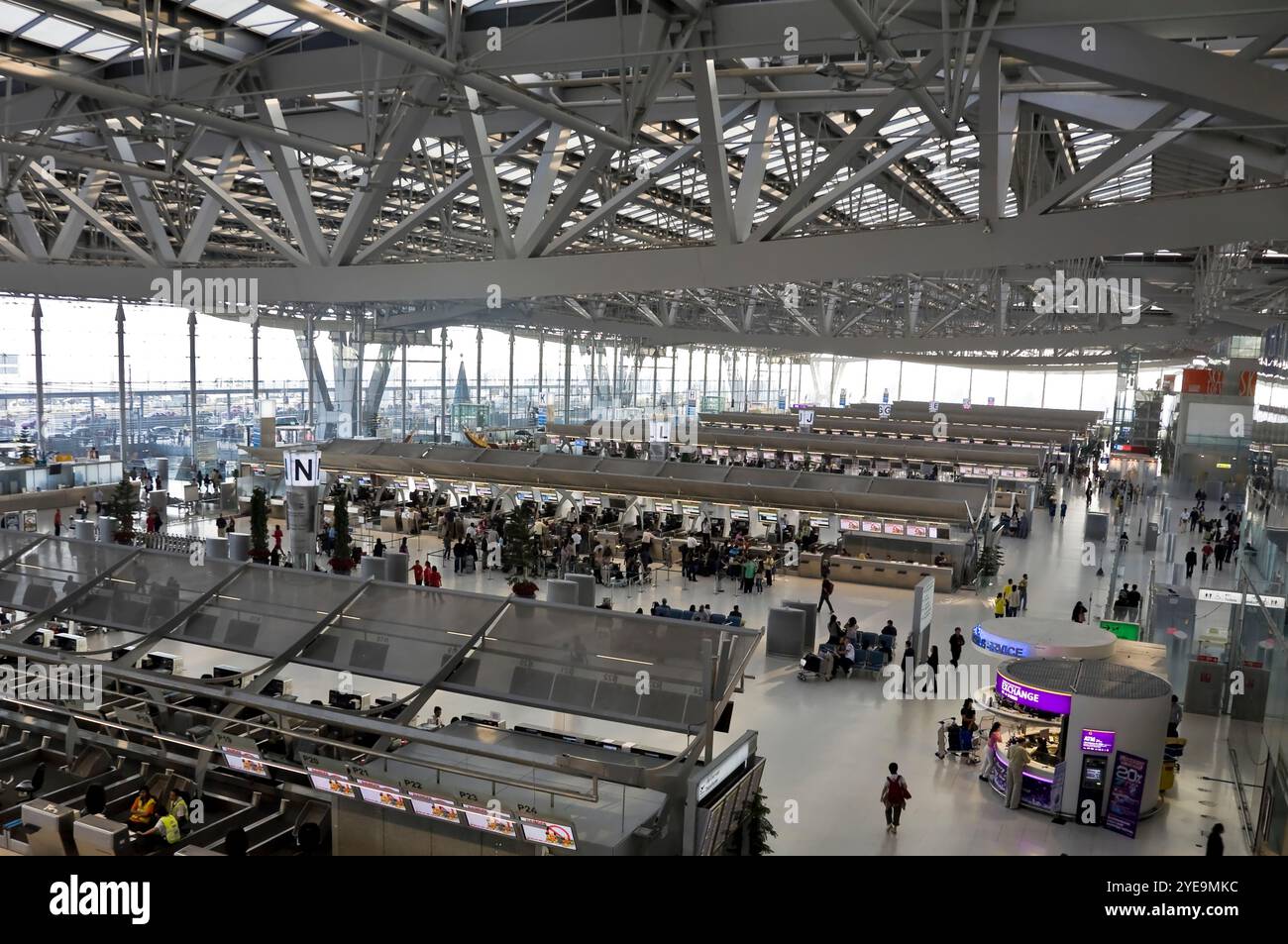 Main Terminal of Suvarnabhumi Airport in Bangkok; Bangkok, Thailand ...