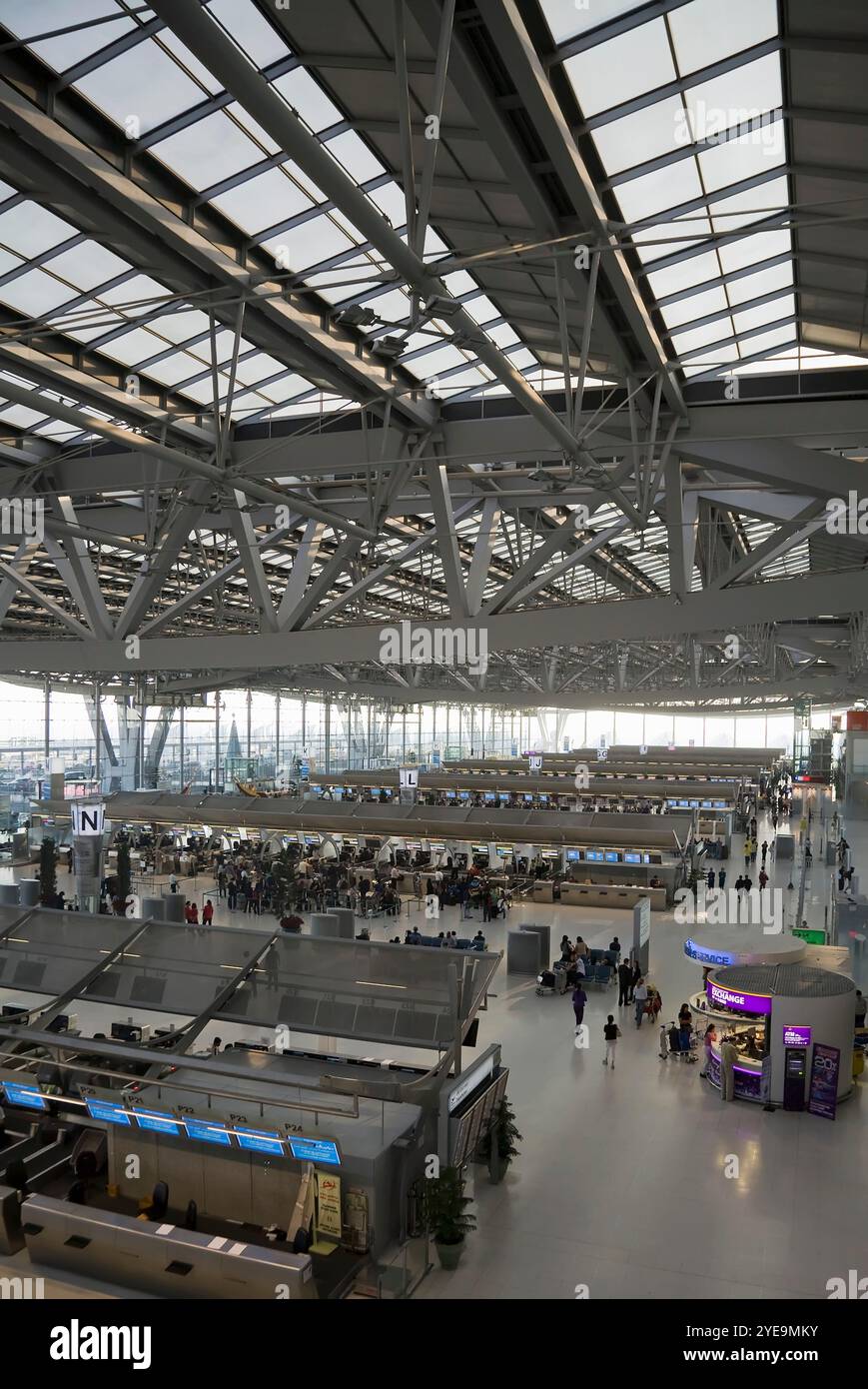 Main Terminal of Suvarnabhumi Airport in Bangkok; Bangkok, Thailand ...