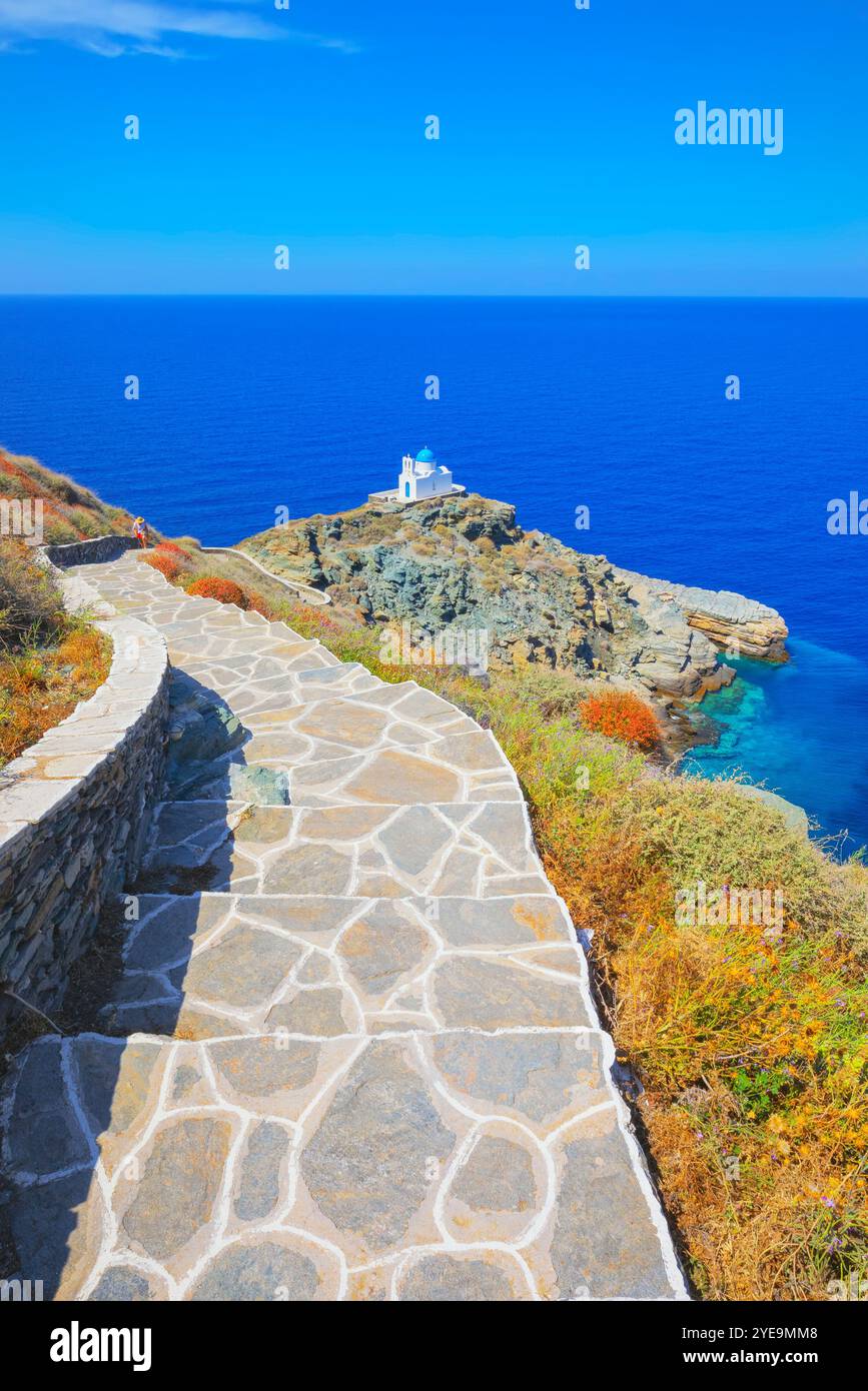 Church of the Seven Martyrs; Kastro, Sifnos Island, Cyclades Islands ...