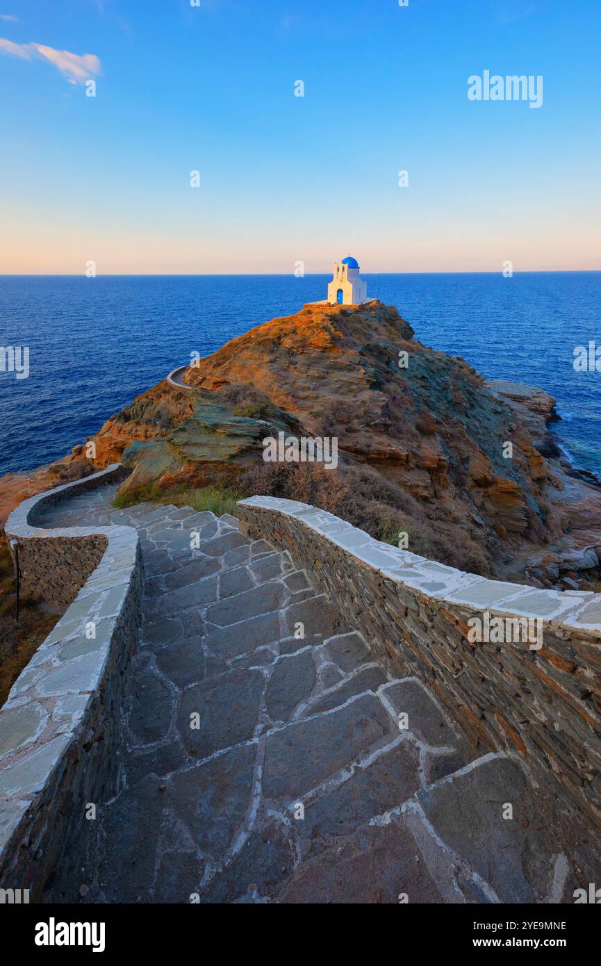 Church of the Seven Martyrs; Kastro, Sifnos Island, Cyclades Islands ...