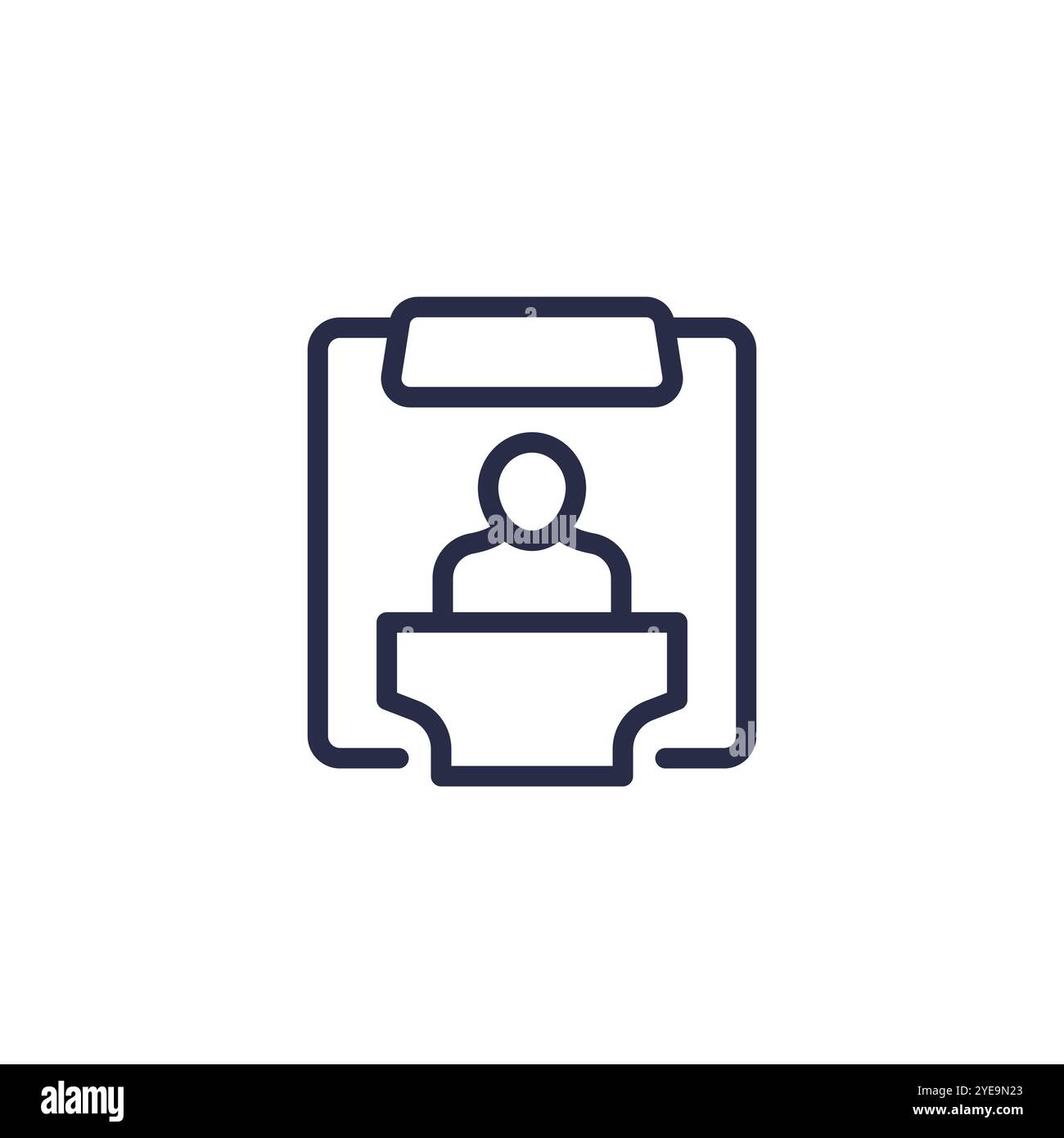 Booth stage Stock Vector Images - Alamy