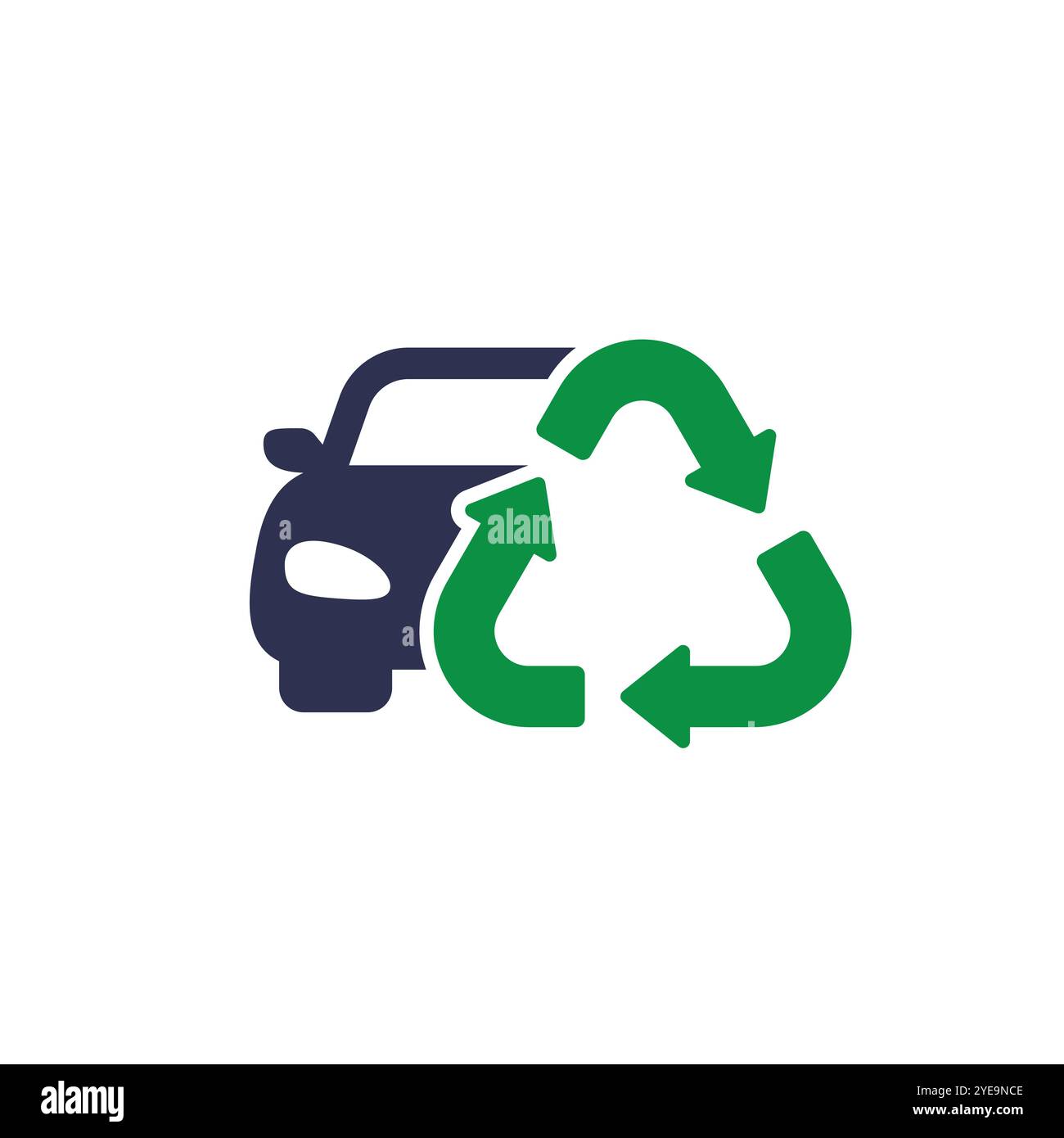 car recycling icon, vector pictogram Stock Vector Image & Art - Alamy