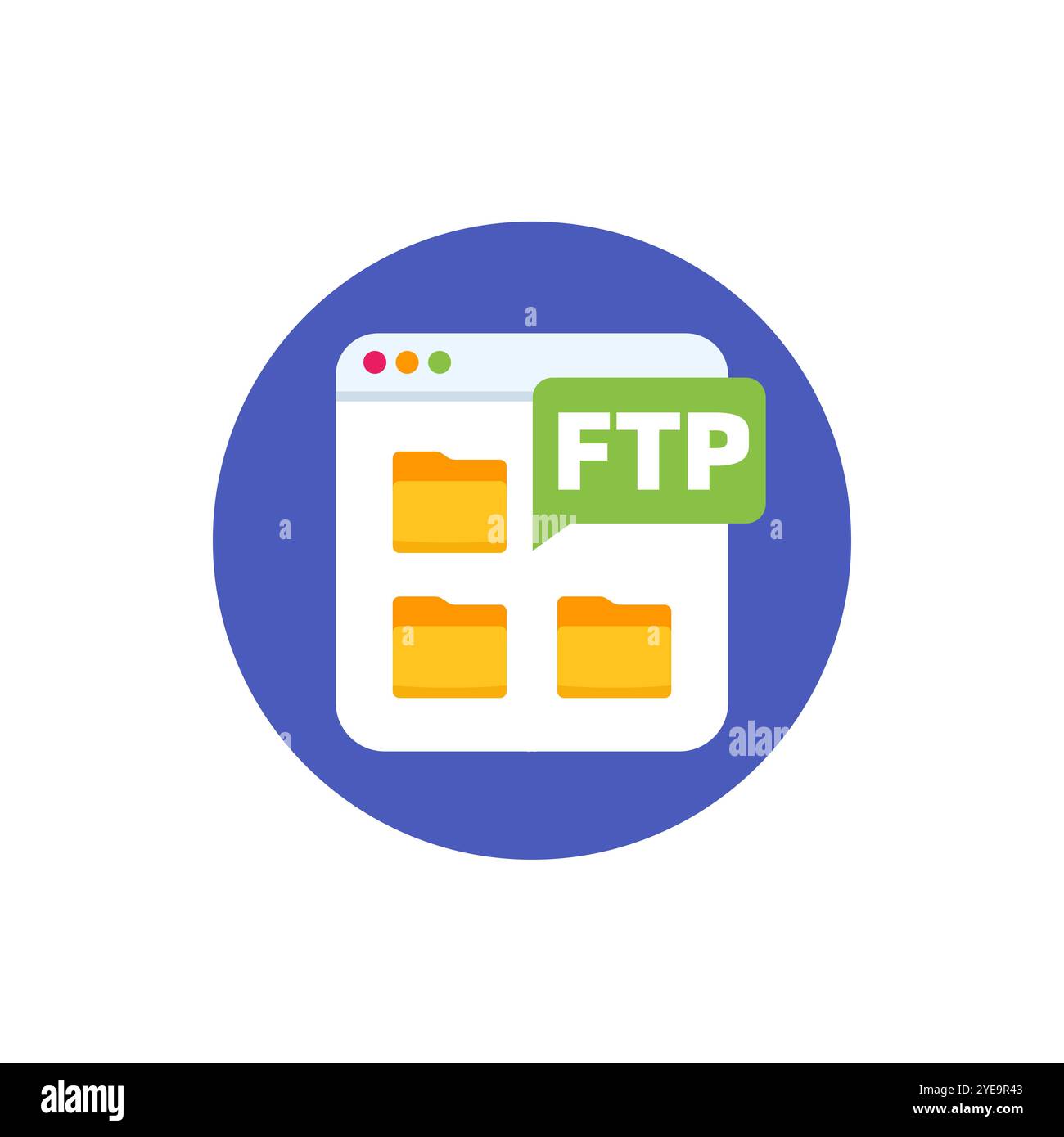 Secure file transfer protocol sftp Stock Vector Images - Alamy