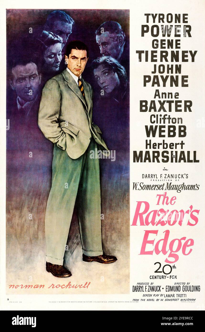 Anne baxter the razors edge hi-res stock photography and images - Alamy
