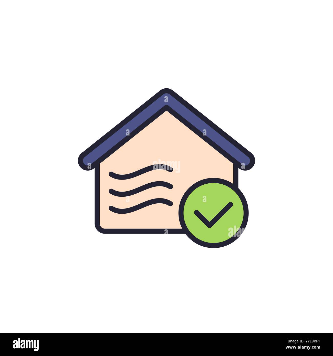 indoor air quality icon with outline Stock Vector Image & Art - Alamy