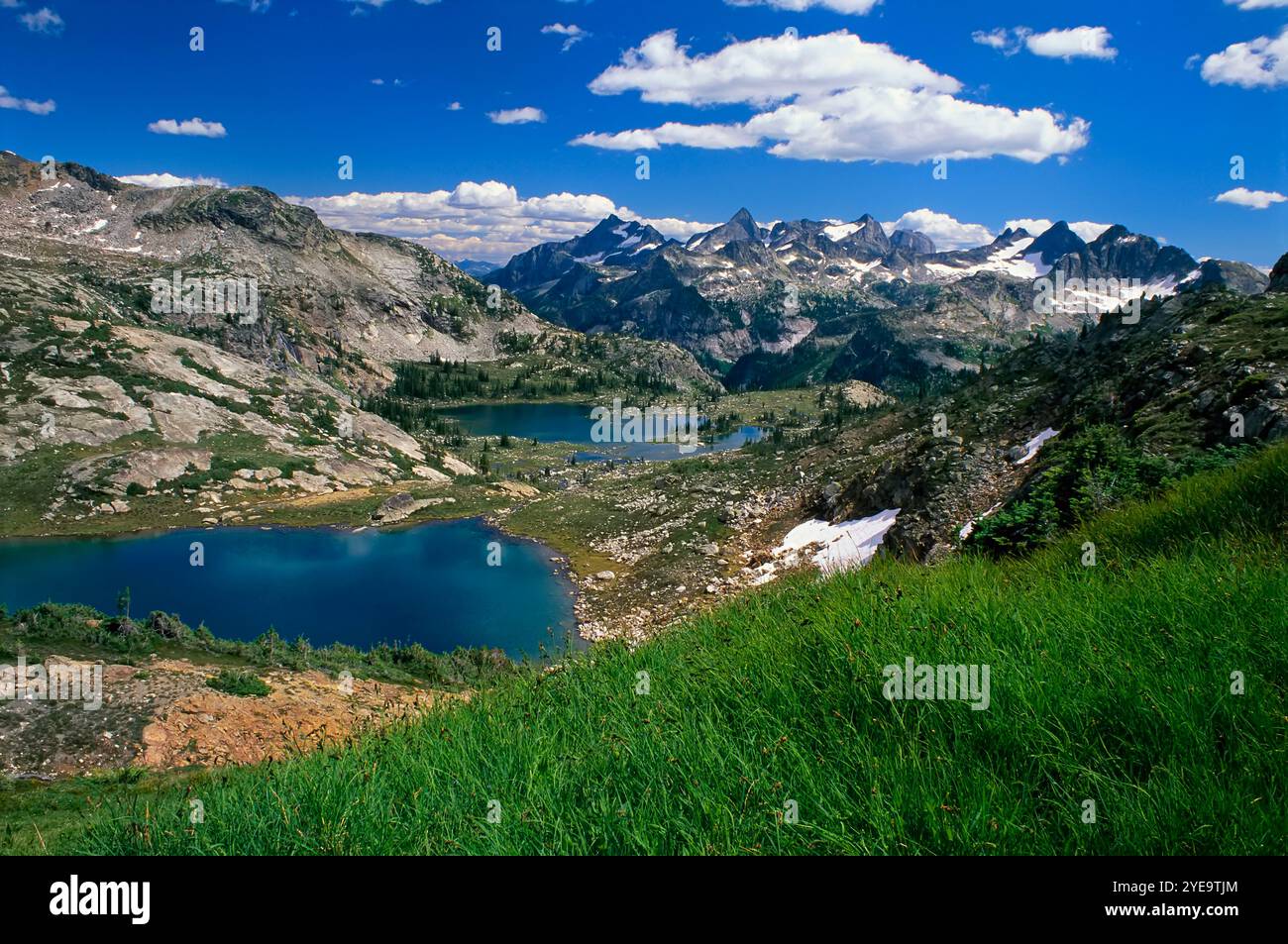 Lakes in the Valhalla Ranges of the Selkirk Mountains in Valhalla ...