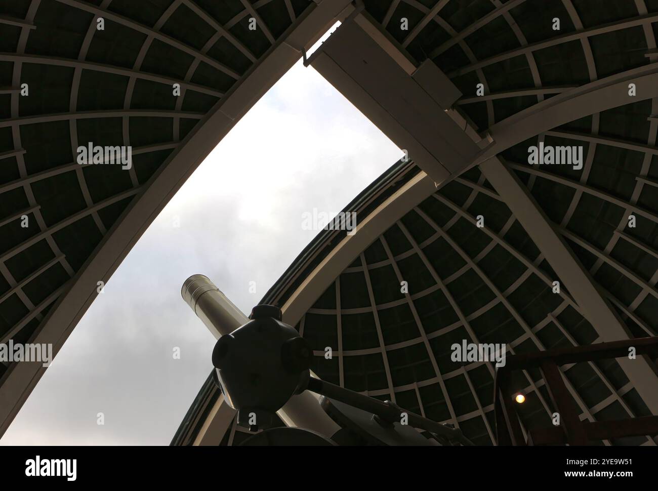 12-inch Zeiss refracting telescope and 9½-inch refracting telescope ...