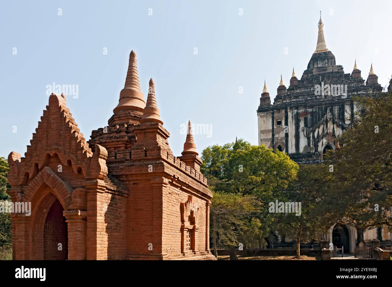Thatbyinnyu Temple in Bagan, Myanmar; Bagan, Myanmar Stock Photo - Alamy