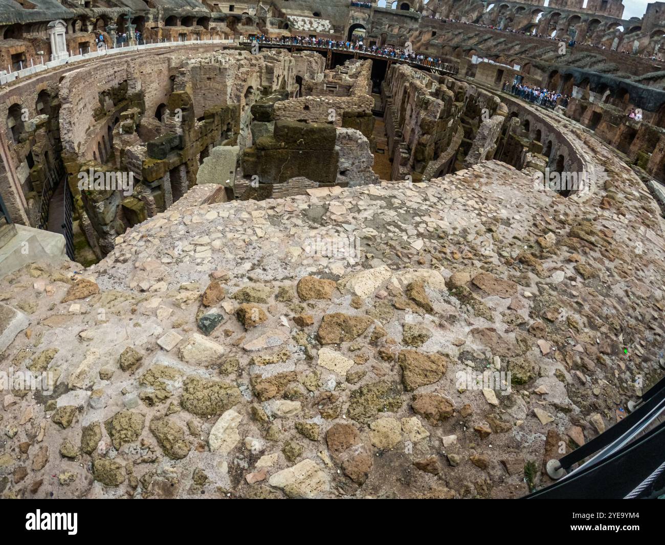 Colosseum (Coliseum or Colosseo) in Rome, Italy. Ancient ruins of ...